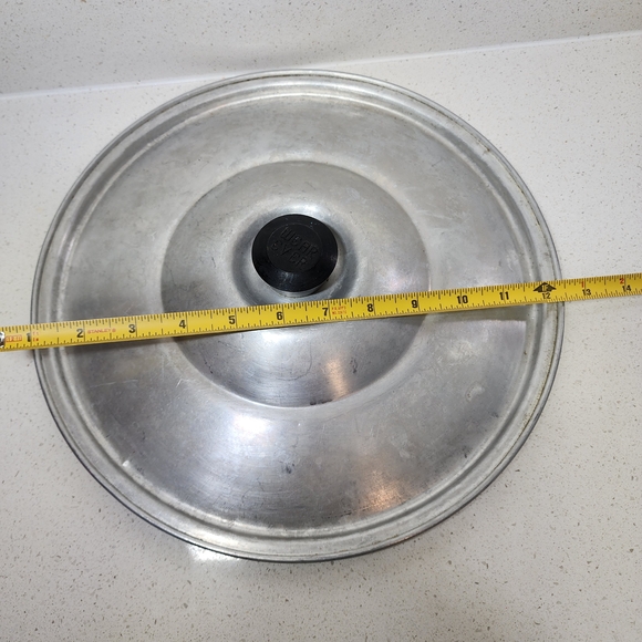 Wear Ever | Kitchen | Vintage Wear Ever Aluminum Pot Lid With Black ...
